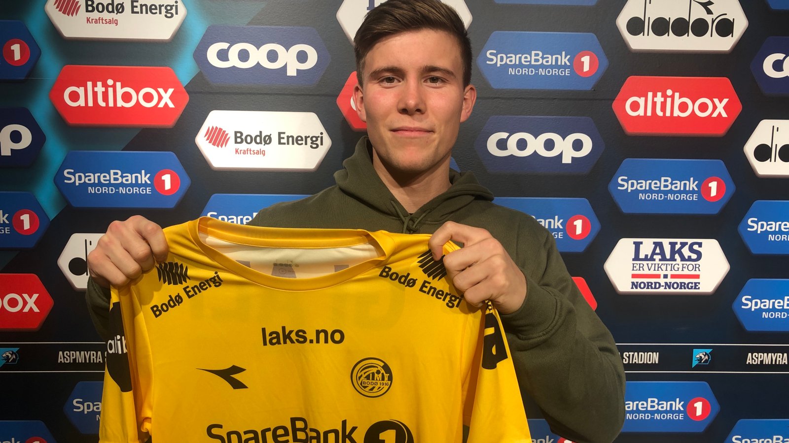 Alfons Sampsted signert med Glimt / Bodø/Glimt Alfons Sampsted signert med Glimt / Bodø/Glimt