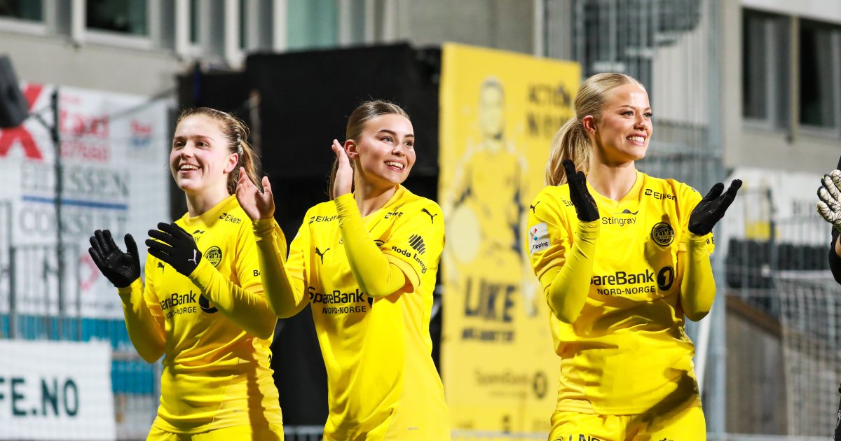 Glimt Kvinner klare for tøff bortekamp mot Brann / Bodø/Glimt