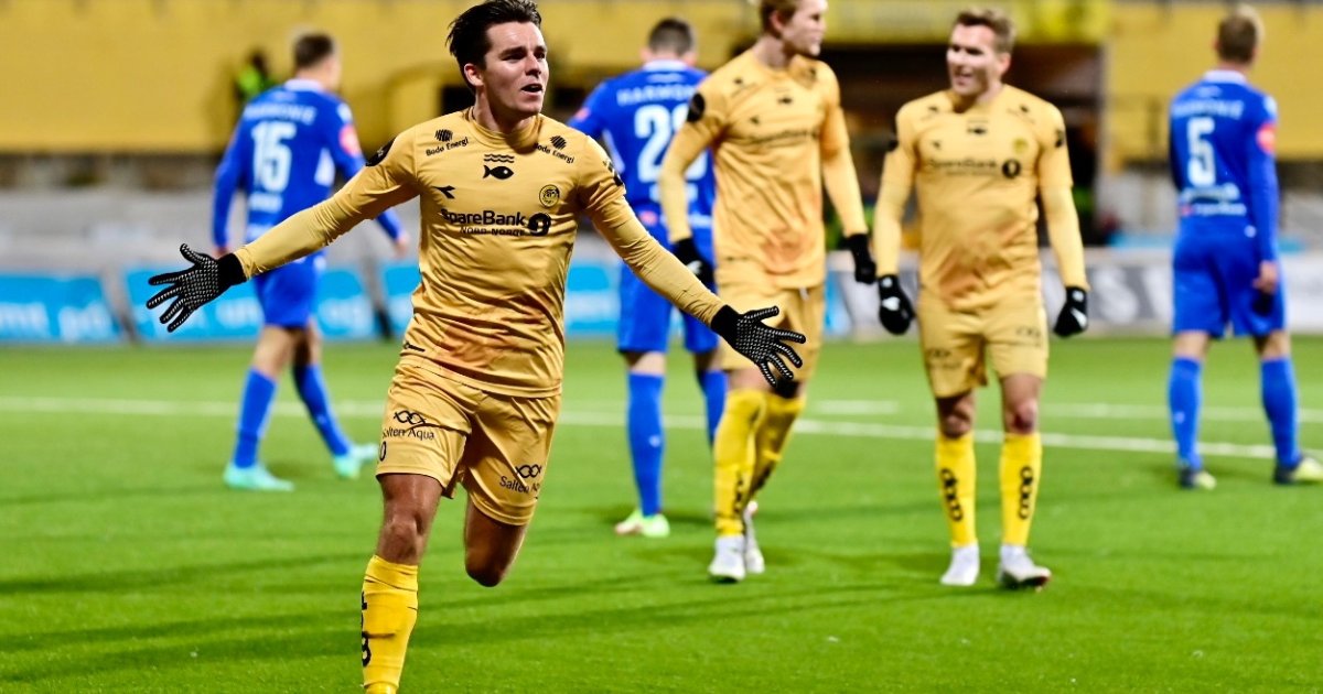 Hugo Vetlesen sikret Glimt 3 poeng / Bodø/Glimt
