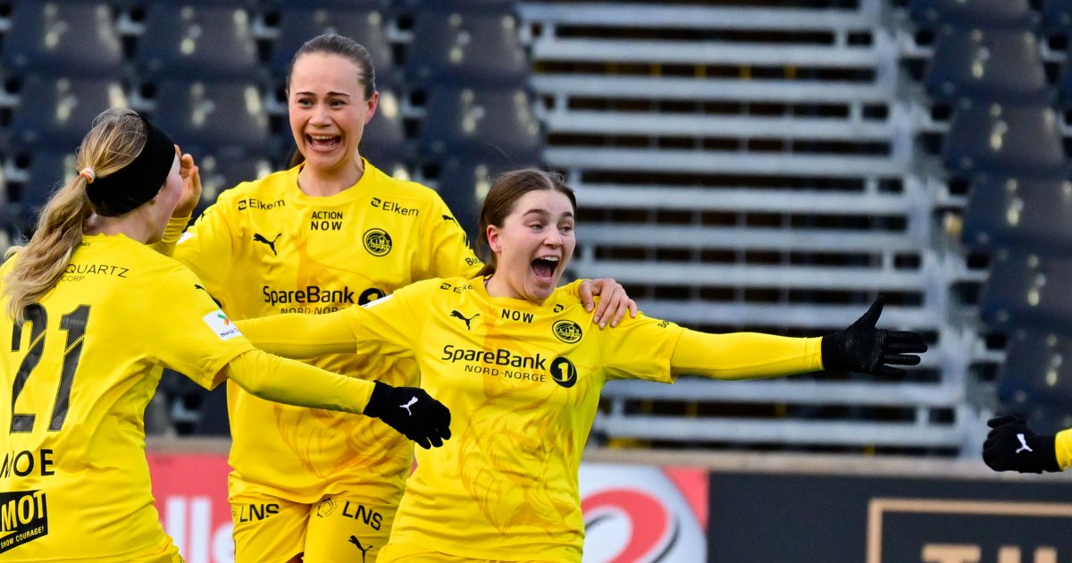 Overveldet over støtten da Glimt Kvinner vant: – Det var rørende / Bodø/Glimt