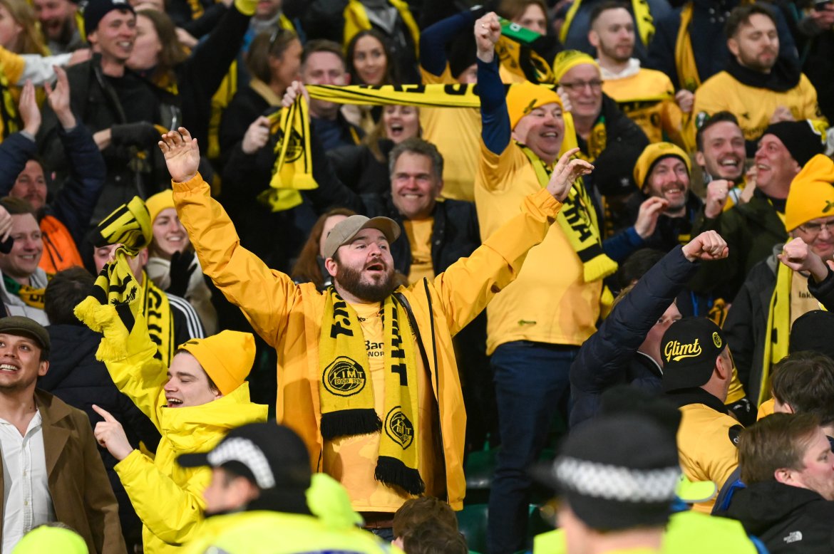 Se stor bildeserie fra kampen mot Celtic / Bodø/Glimt Se stor bildeserie fra kampen mot Celtic / Bodø/Glimt