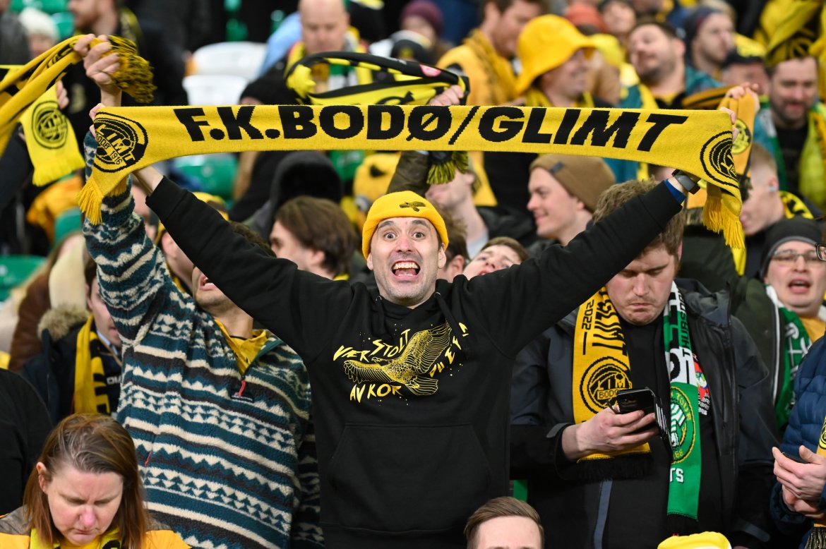 Se stor bildeserie fra kampen mot Celtic / Bodø/Glimt Se stor bildeserie fra kampen mot Celtic / Bodø/Glimt